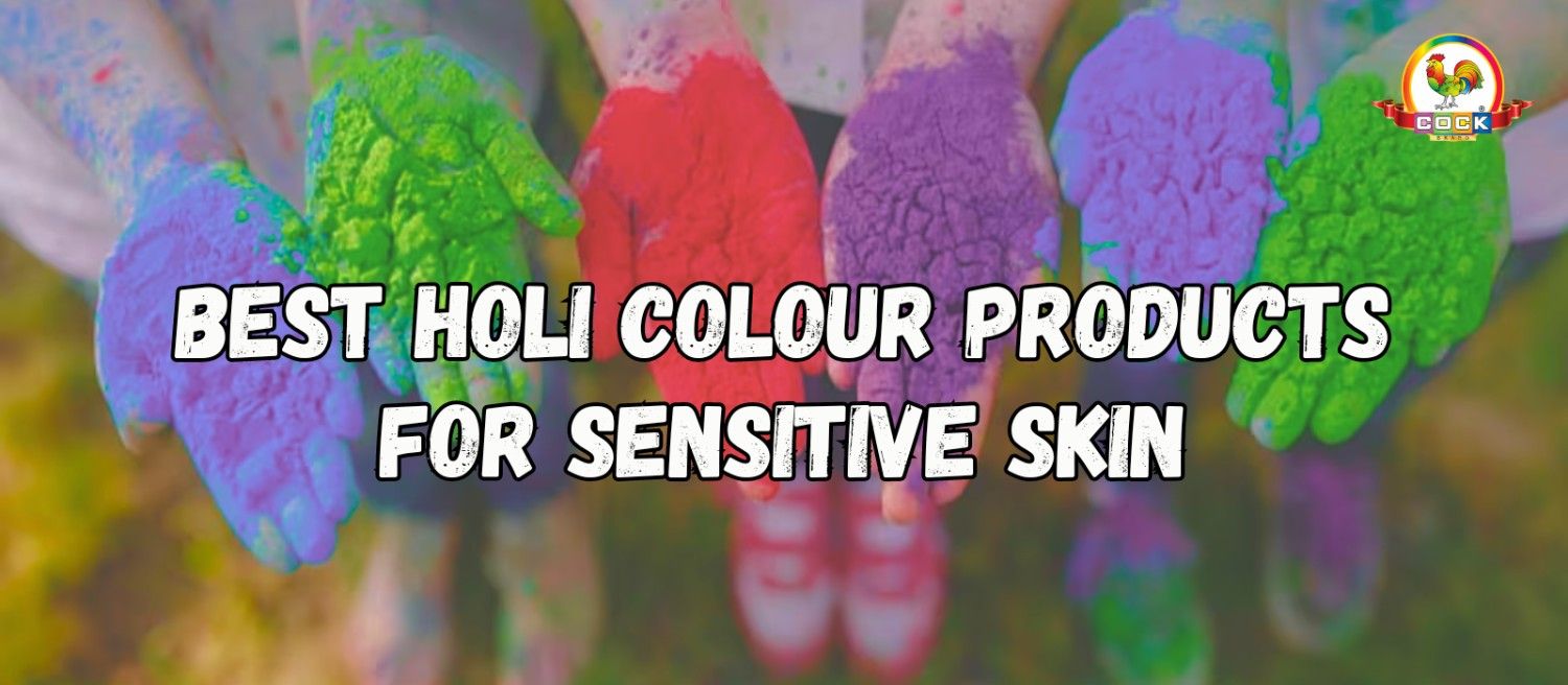 Best Holi Colour Products for Sensitive Skin