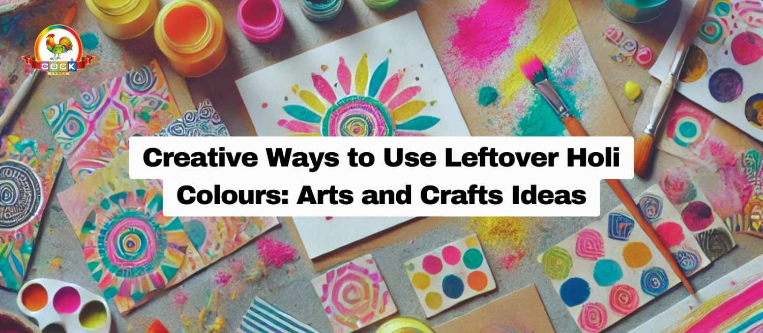 Creative Ways to Use Leftover Holi Colours: Arts and Crafts Ideas