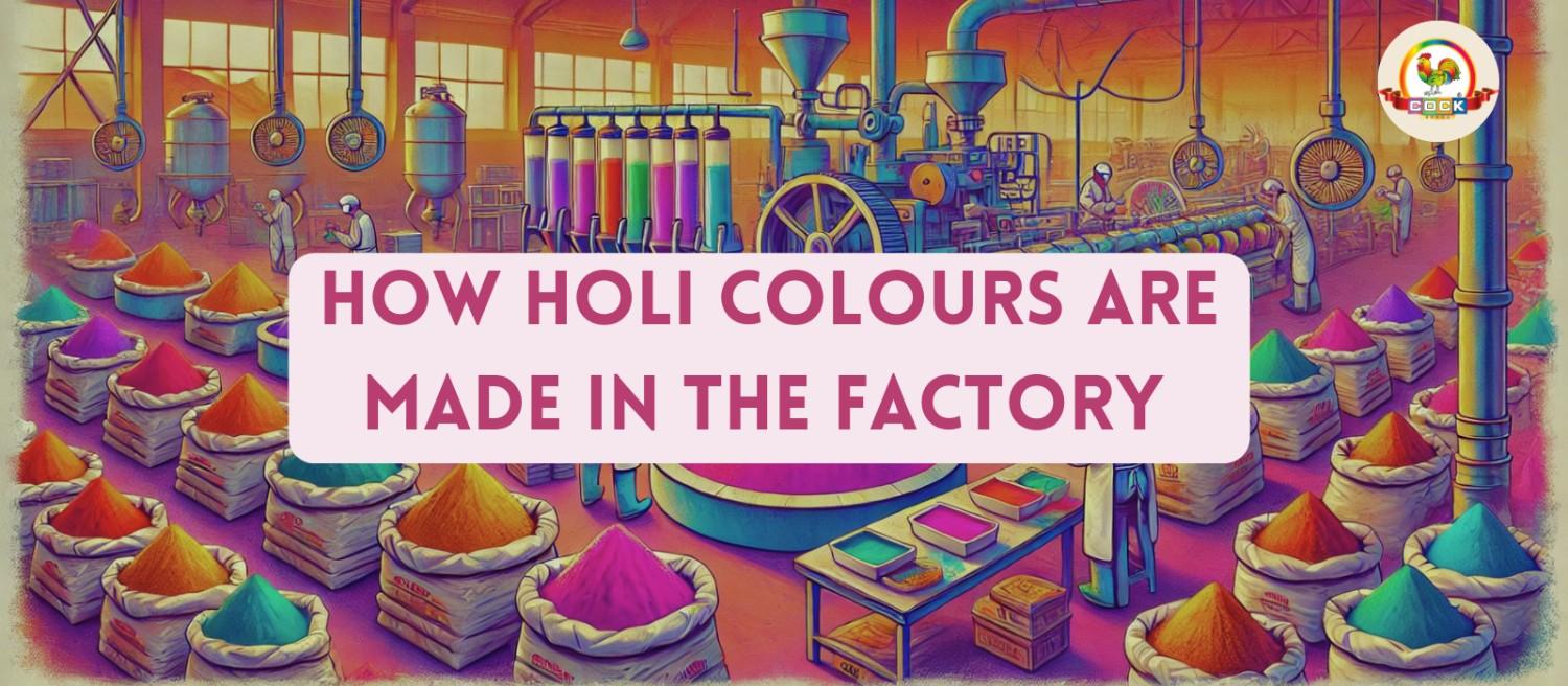 How Holi Colours are Made in the Factory | Holi colour Production