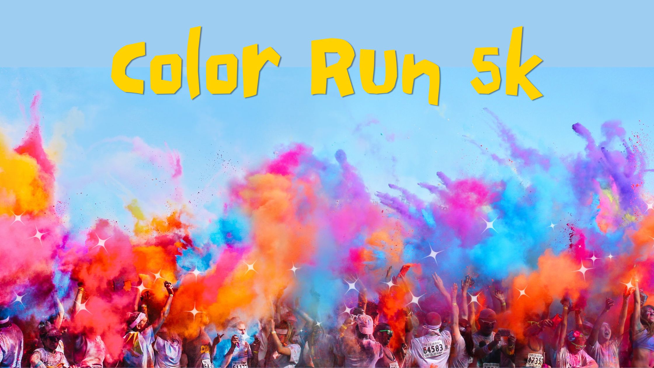 Color Powder 5k Runs with Radha Kishan Colour World