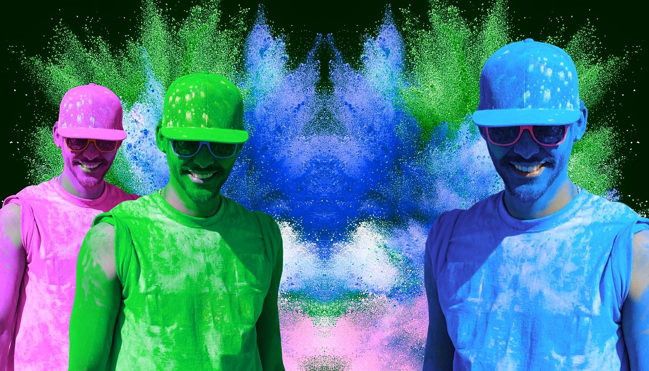 What does powder blue symbolize or represent?