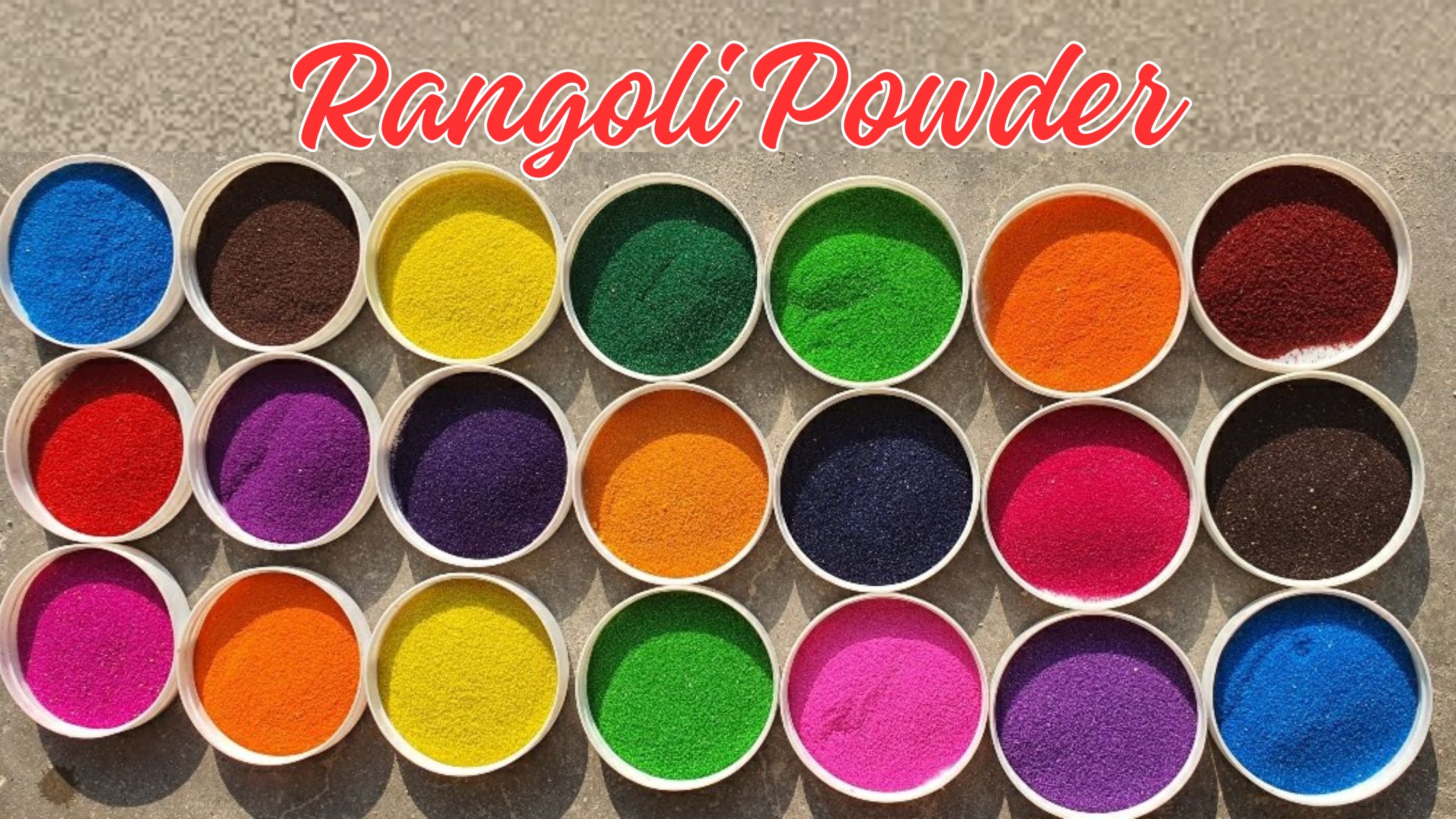 A Guide to Buy Rangoli Color Powders with Radha Kishan Colour World